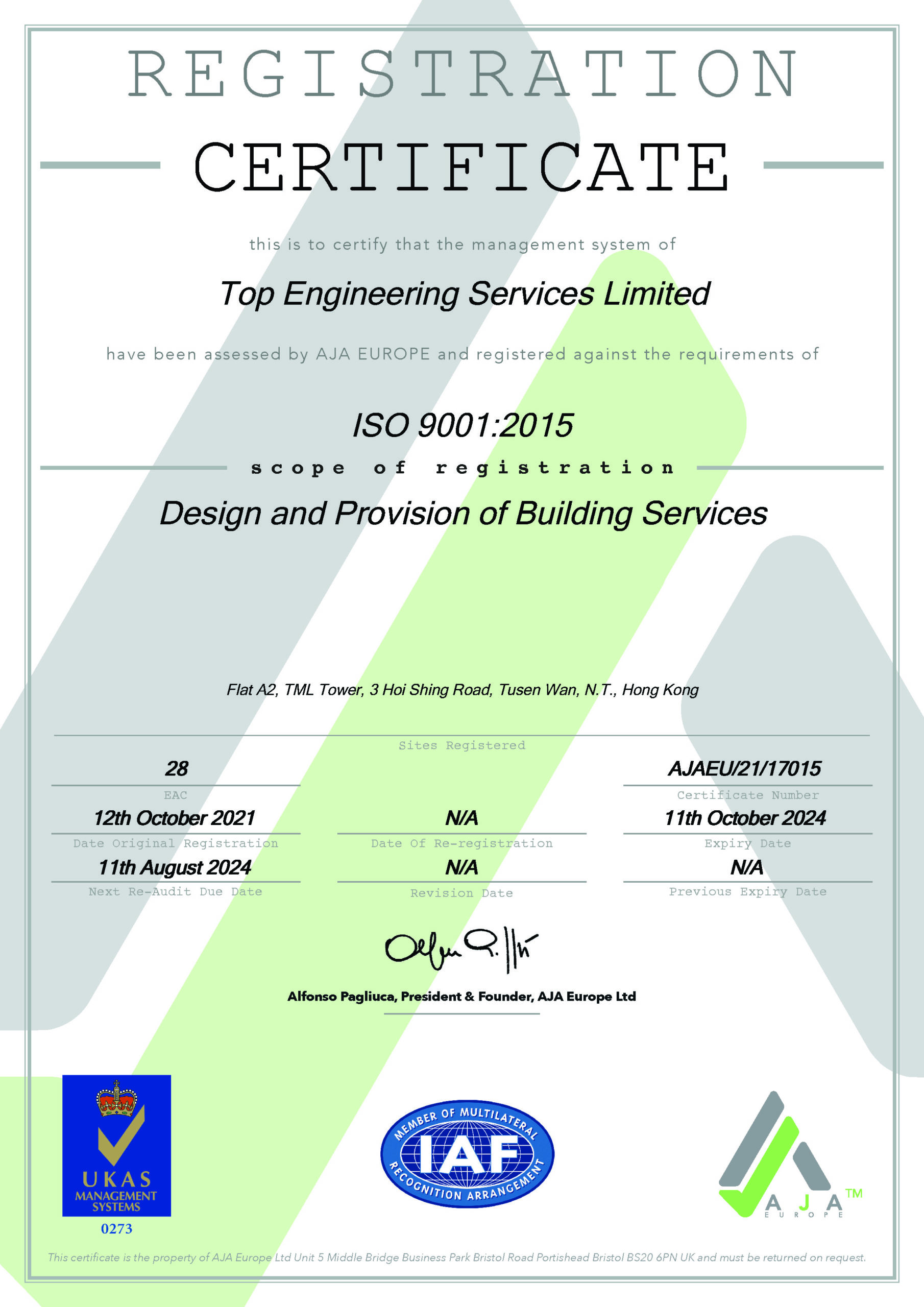 Top Engineering Services Limited